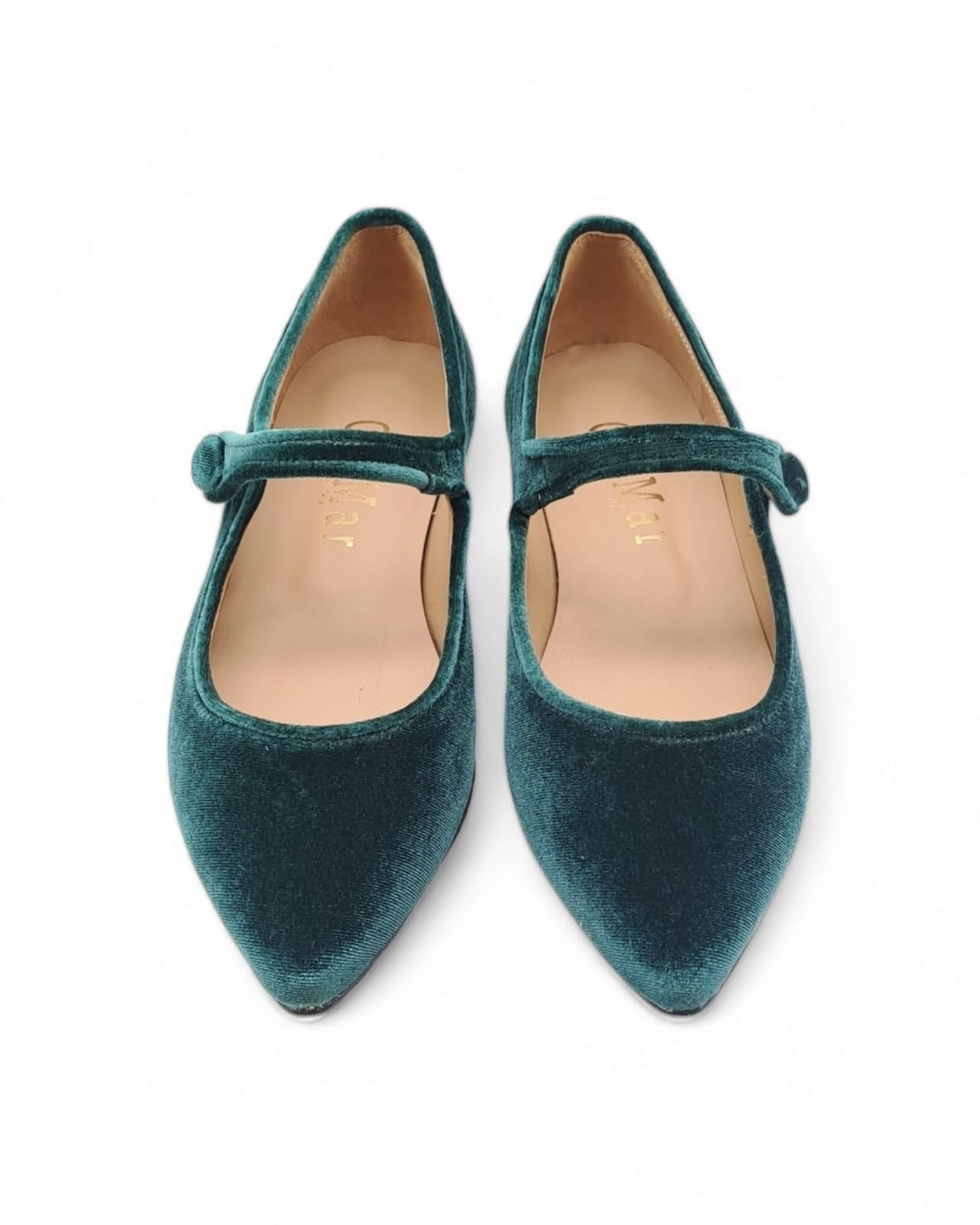 Mary Jane Velluto Verde – ChiMar