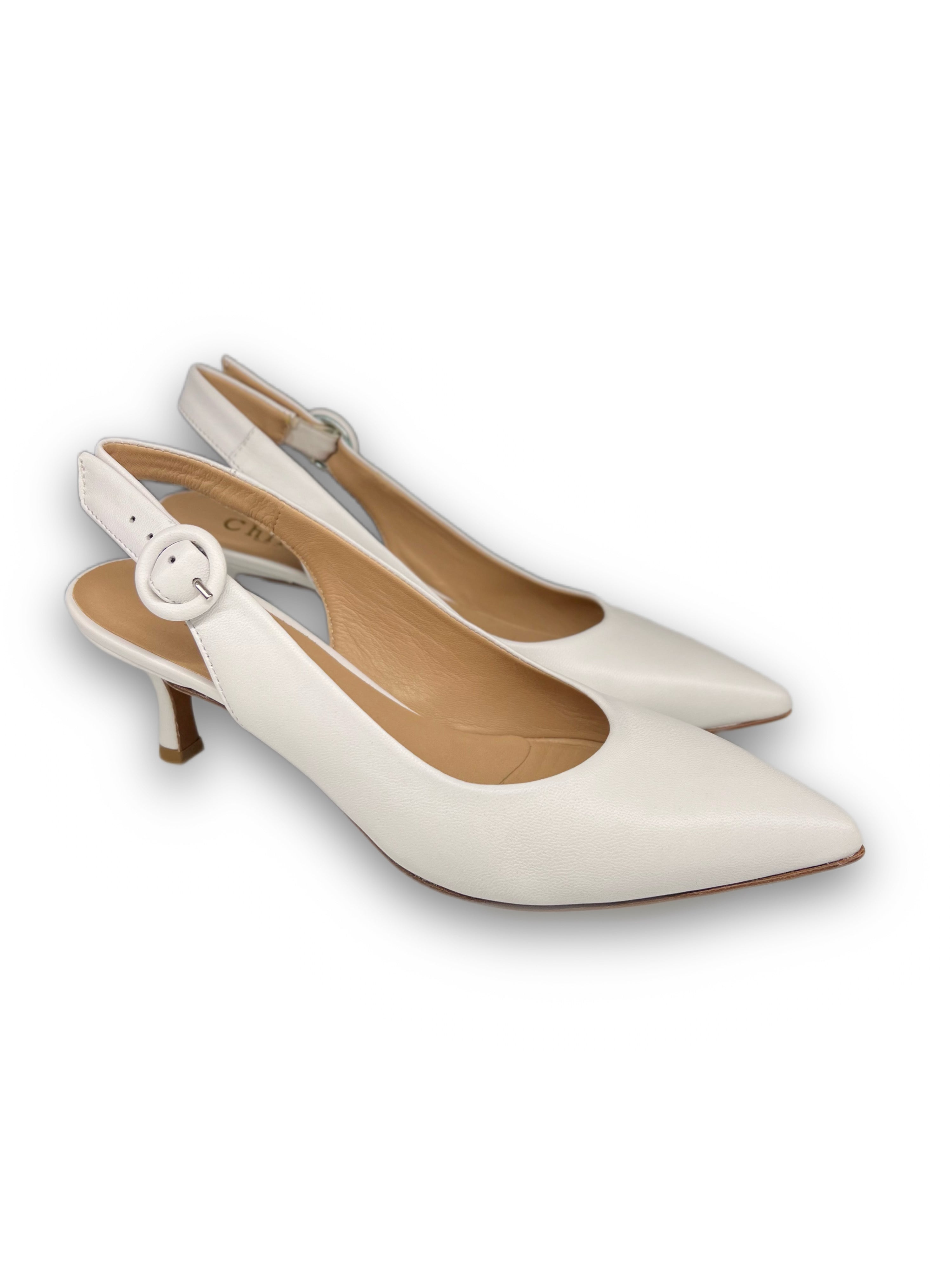 Chanel pelle bianco T5,5 – ChiMar